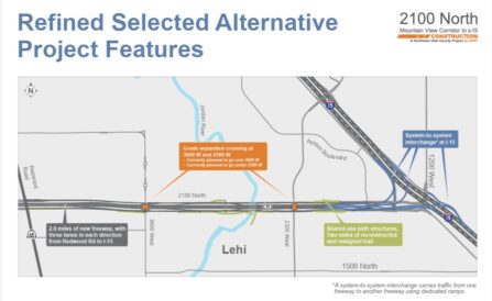 UDOT looks to move 2100 North freeway project in Lehi forward | News ...